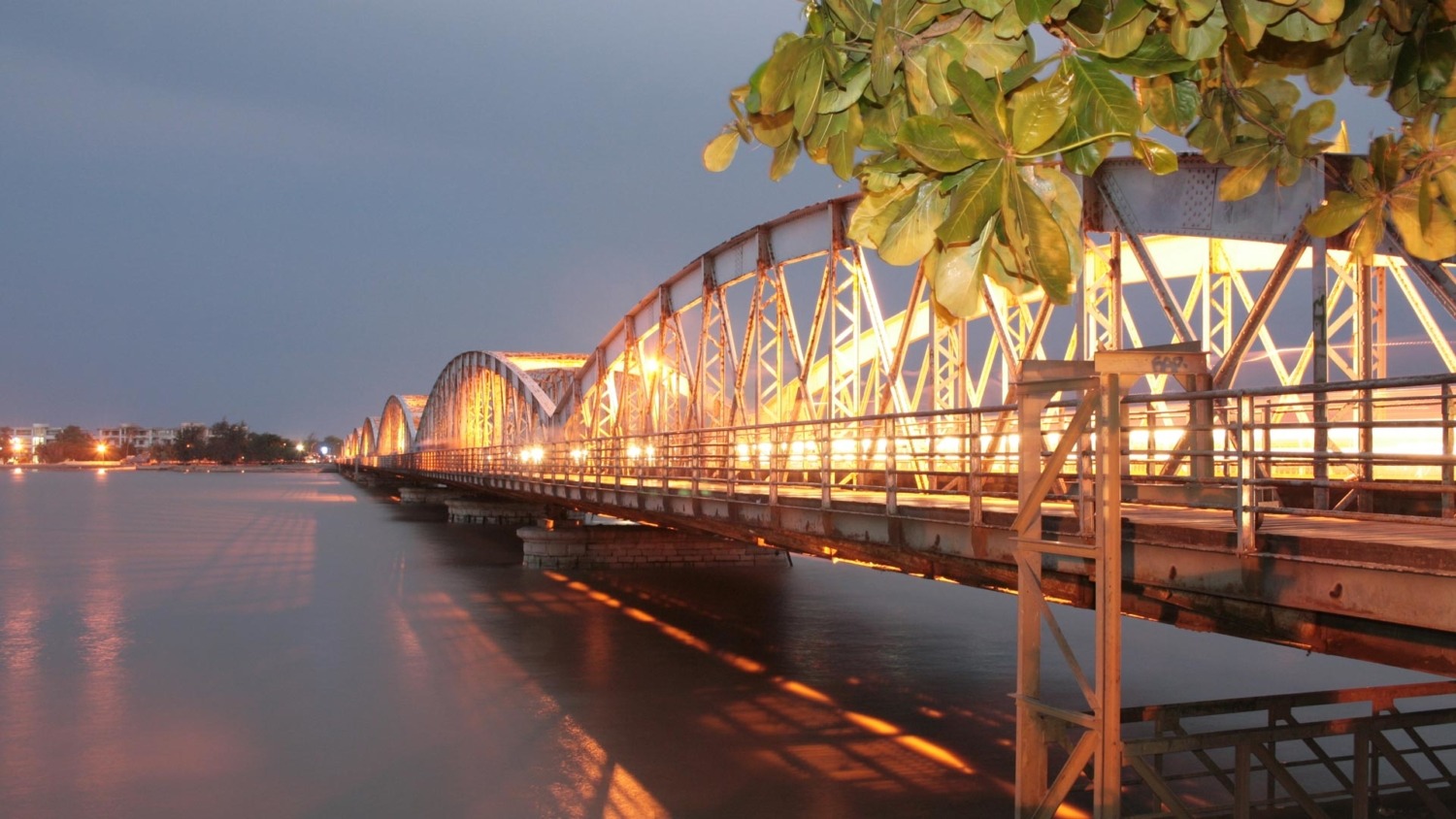 Visite de la ville de Saint-Louis au Sénégal